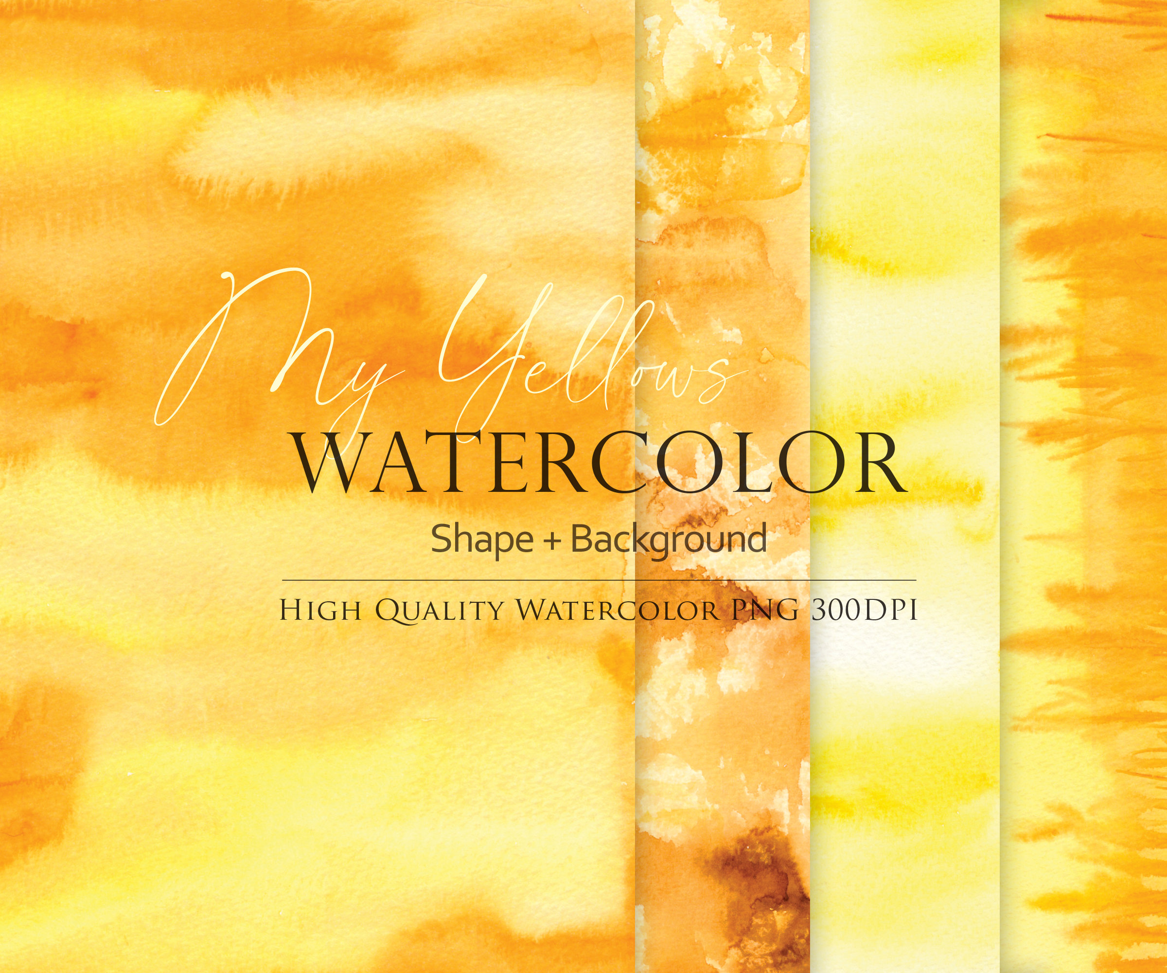 Watercolor Background Clipart Watercolor Border Watercolor - Etsy
