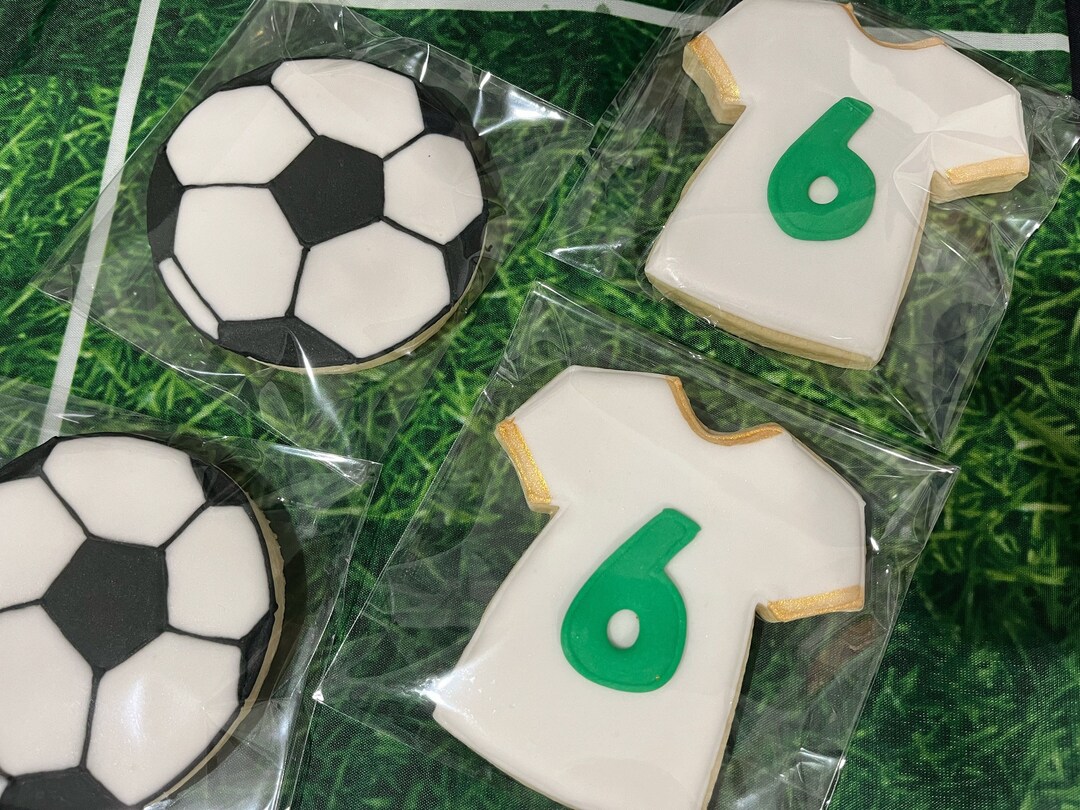 Soccer Sugar Cookies Birthday Events Fútbol - Etsy