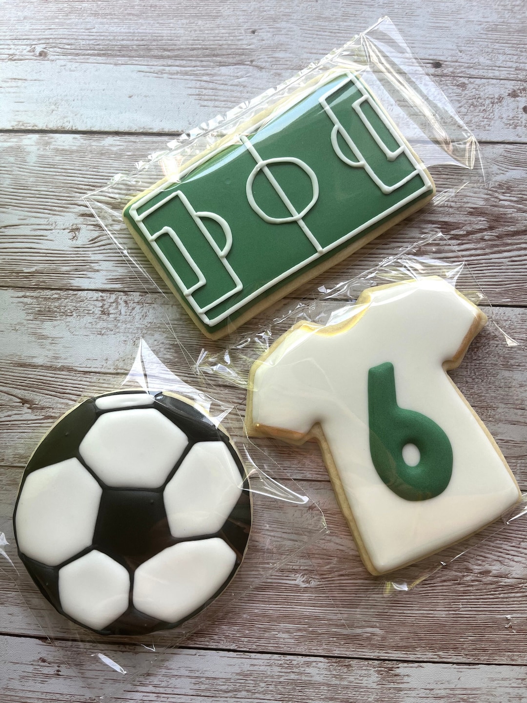 Soccer Sugar Cookies | Birthday, Events, Fútbol - Etsy