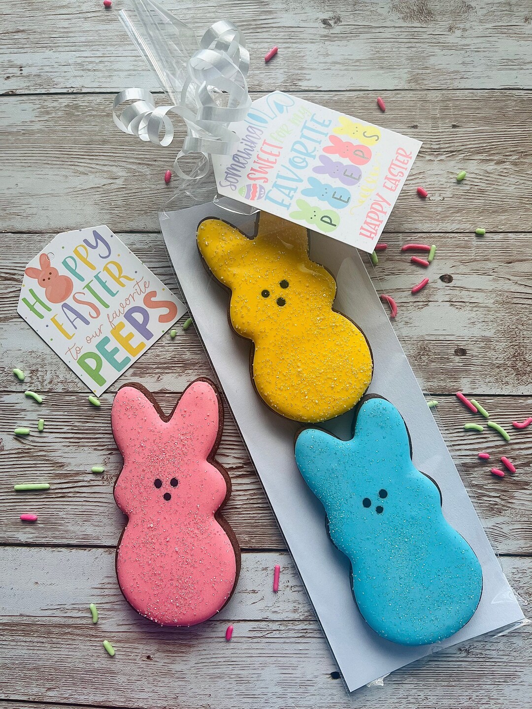 PEEPS Sugar Cookie Set | Easter - Etsy