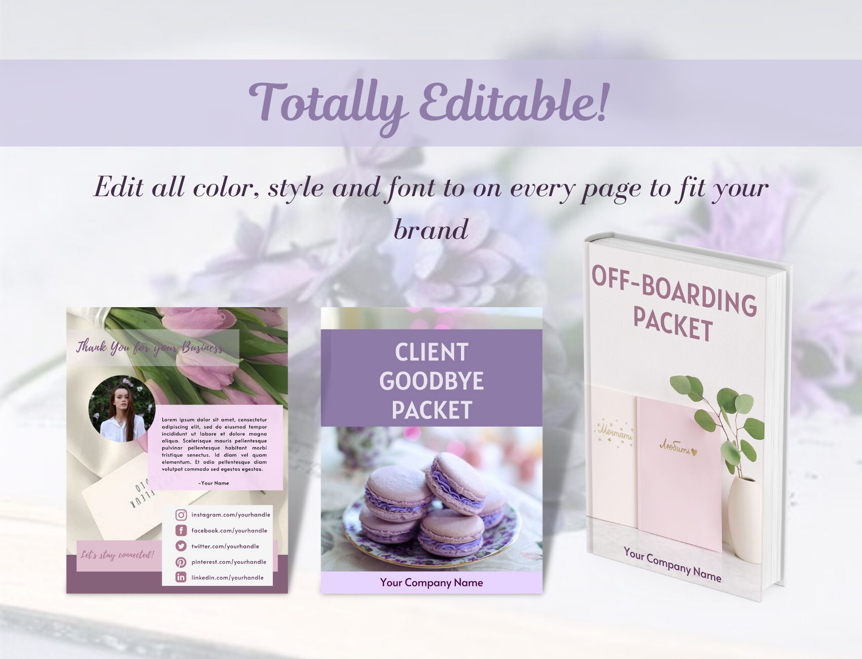 Client off Boarding Packet Client Good Bye Packet Virtual - Etsy