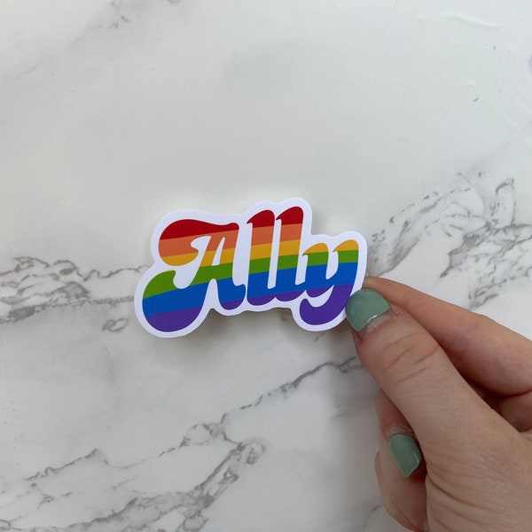 Lgbtq Ally Sticker - Etsy