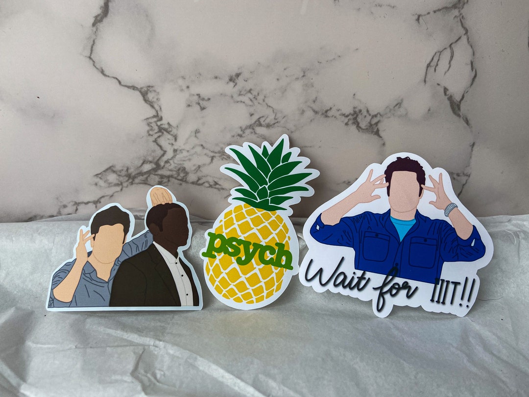 Psych TV Show Custom Sticker Pack - Etsy