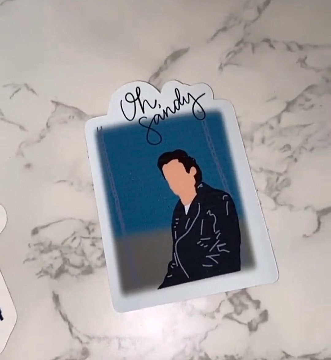 Oh Sandy Custom Sticker from Grease - Etsy Österreich
