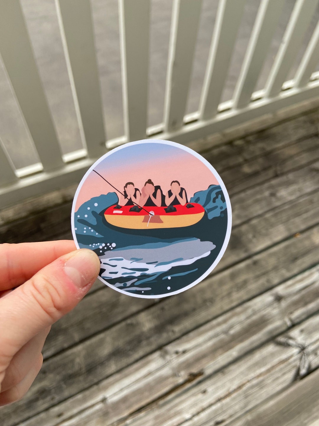 Water Tubing Custom Sticker - Etsy
