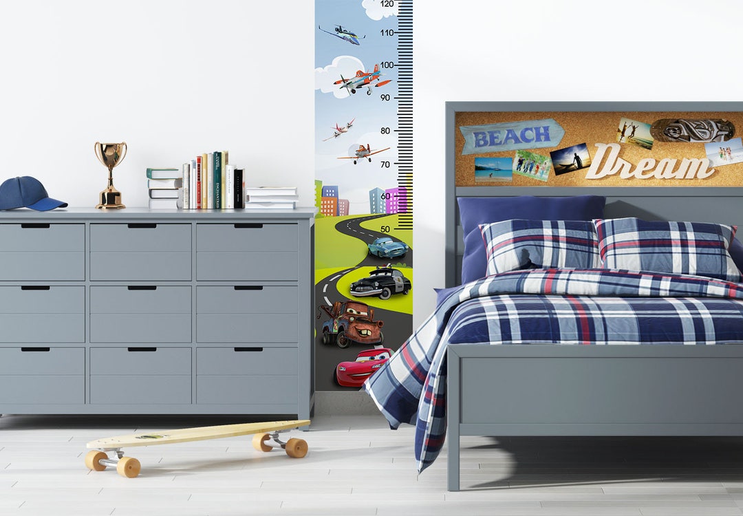 Children's Growth Height Chart Measurement Removable Wall Sticker Decal ...