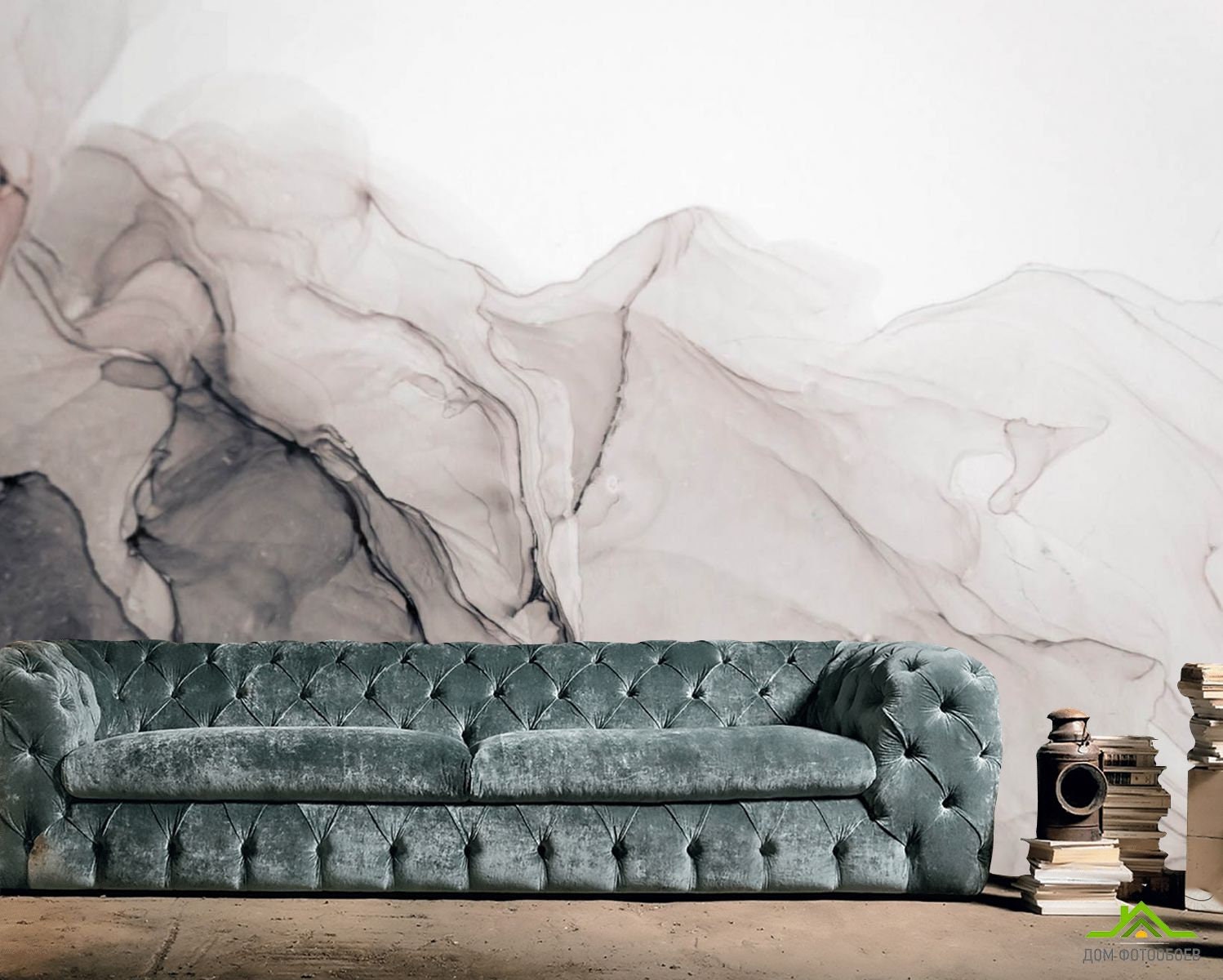 Modern Art Wallcovering Fluid Art Wallpaper Abstract Vinyl - Etsy