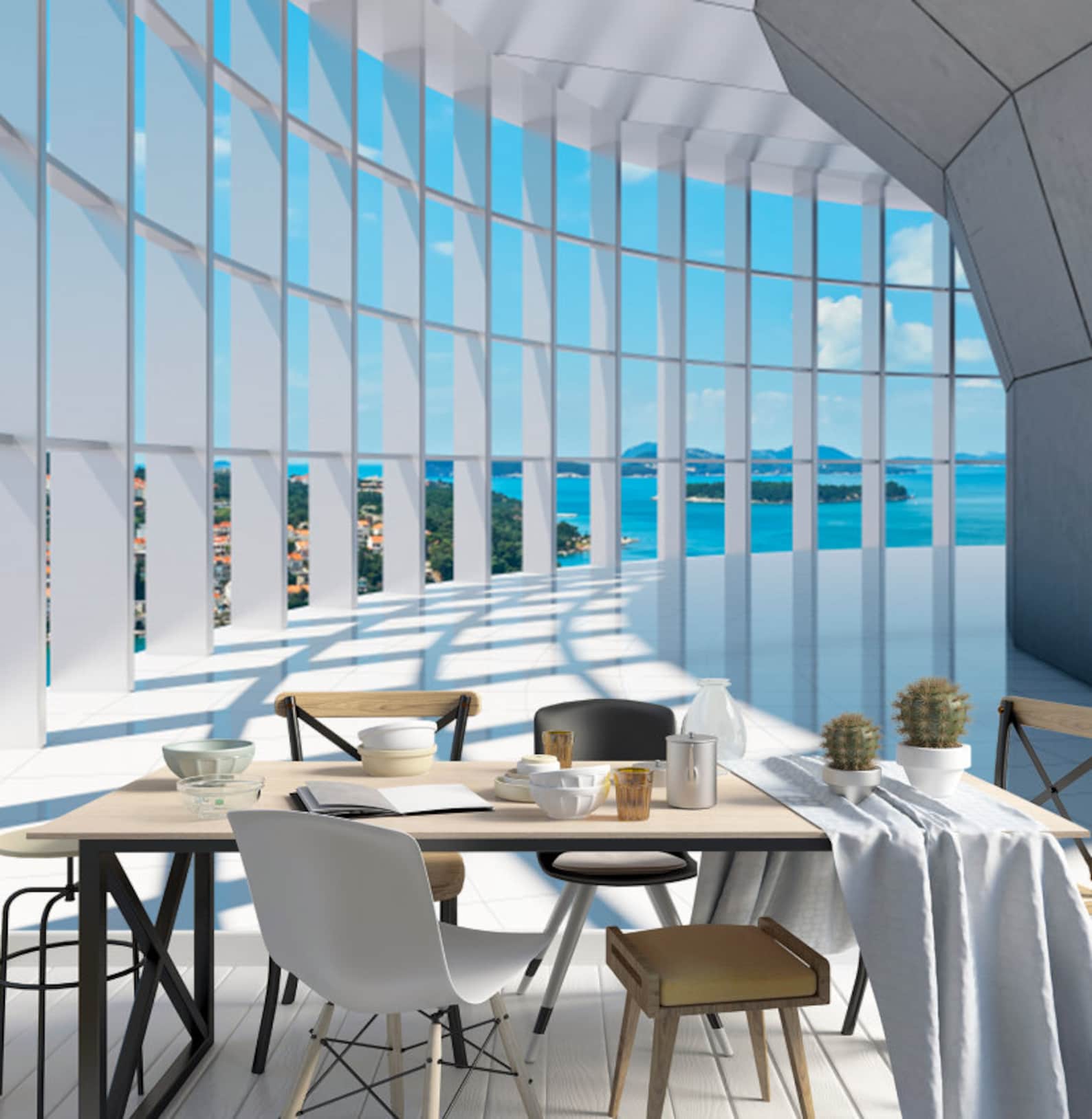 3d Vinyl Wallpaper Corridor Mural Art 3d Illusion 3d Wall - Etsy