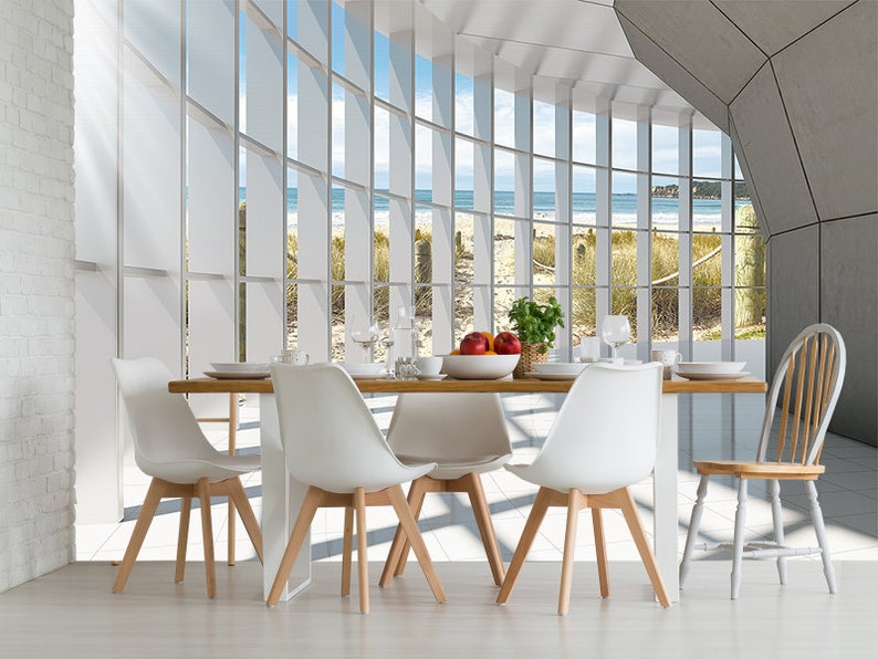 3d Vinyl Wallpaper Corridor Mural Art 3d Illusion 3d Wall | Etsy