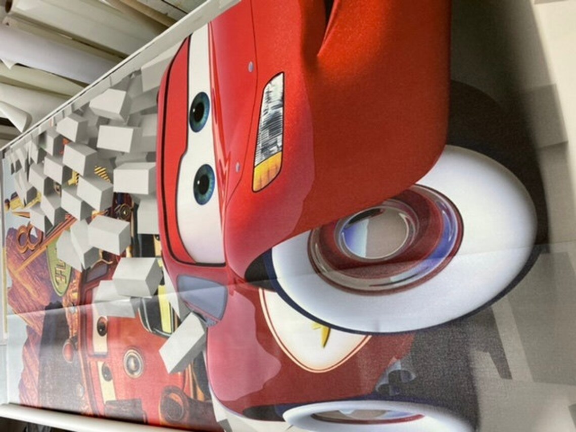 Cars Lightning Wall Decor Removable Wallpapers Cars Wall Art - Etsy