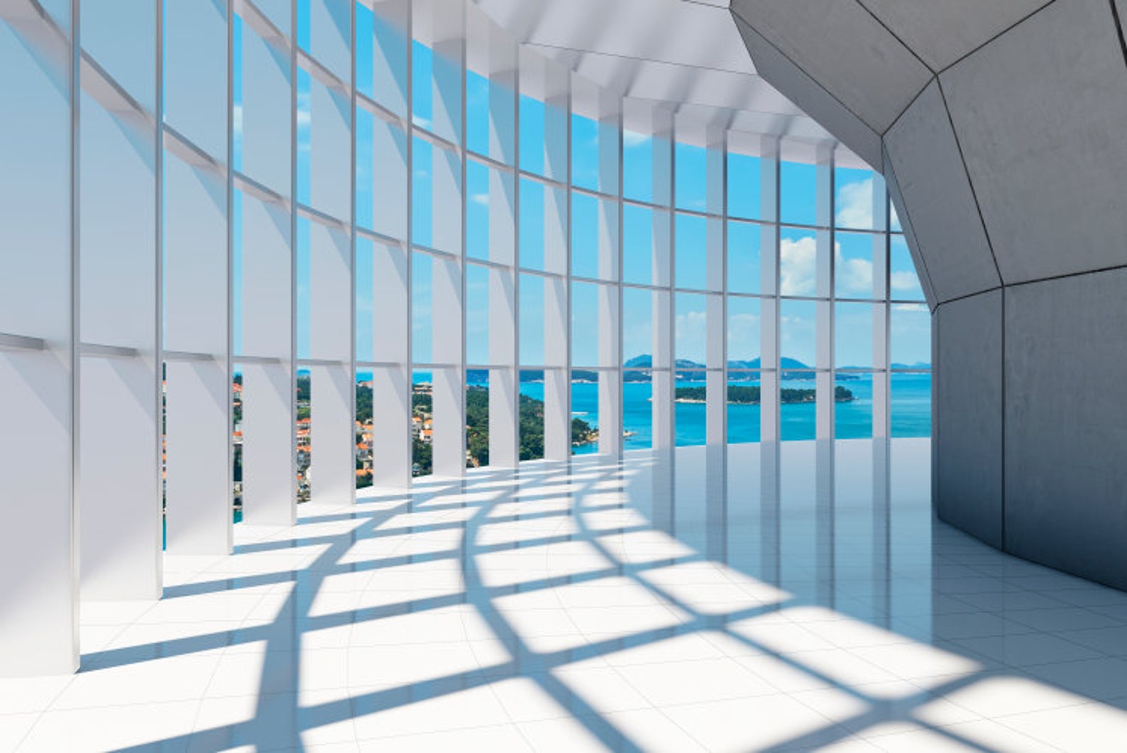 3d Vinyl Wallpaper Corridor Mural Art 3d Illusion 3d Wall - Etsy