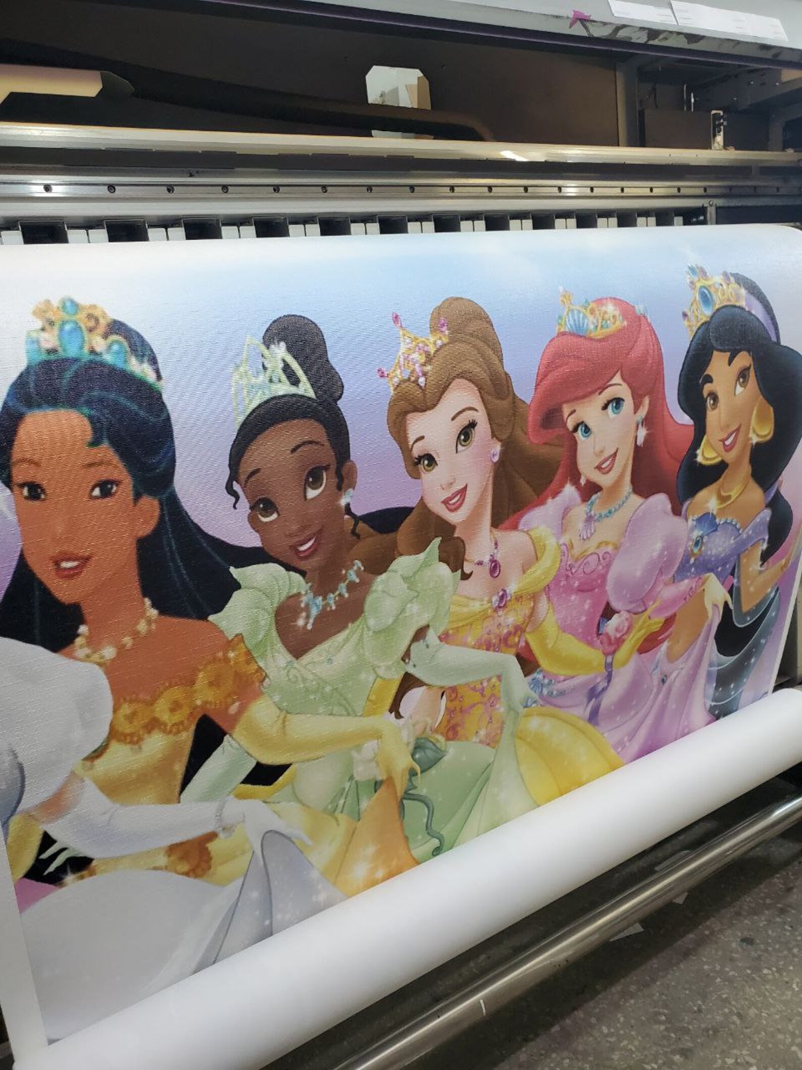 Girls Room Princess Wallpaper Princess Printed Nursery Removable ...