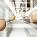 3D Wooden Balls Wallpaper 3d Vinyl Wallpaper, Volumetric Wooden Balls ...