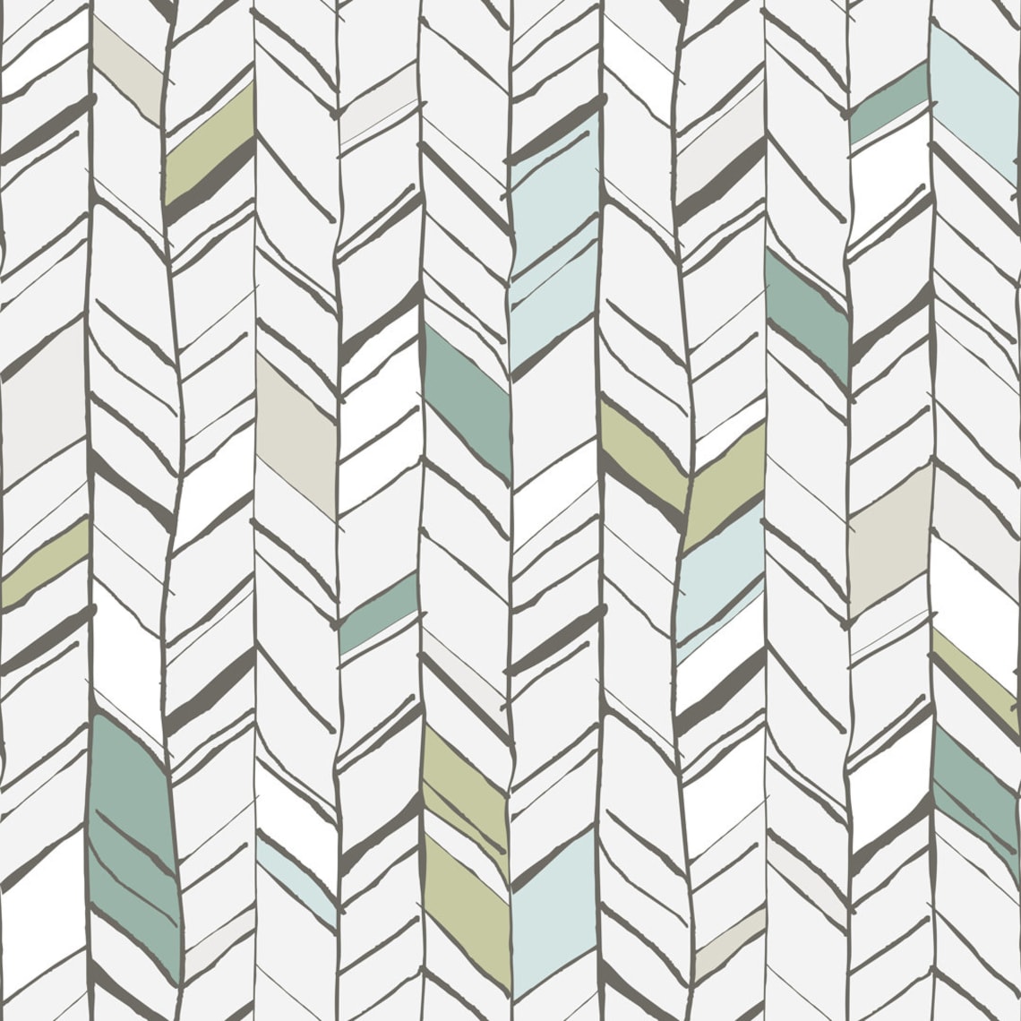 Beautiful Chevron Wallpaper Chevron Pattern Colorful | Etsy