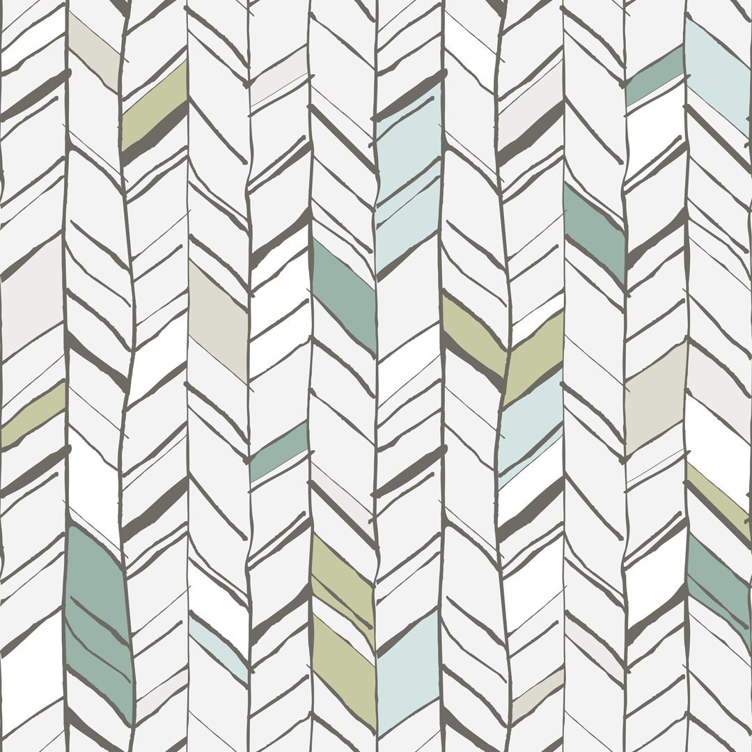 Beautiful Chevron Wallpaper Chevron Pattern Colorful - Etsy