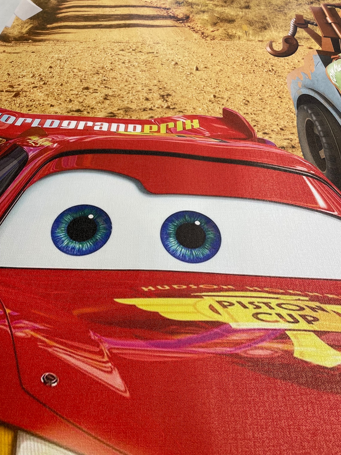 Red Car Cartoon Wallpapers, Nursery Wall Decor, Removable Wallpapers ...