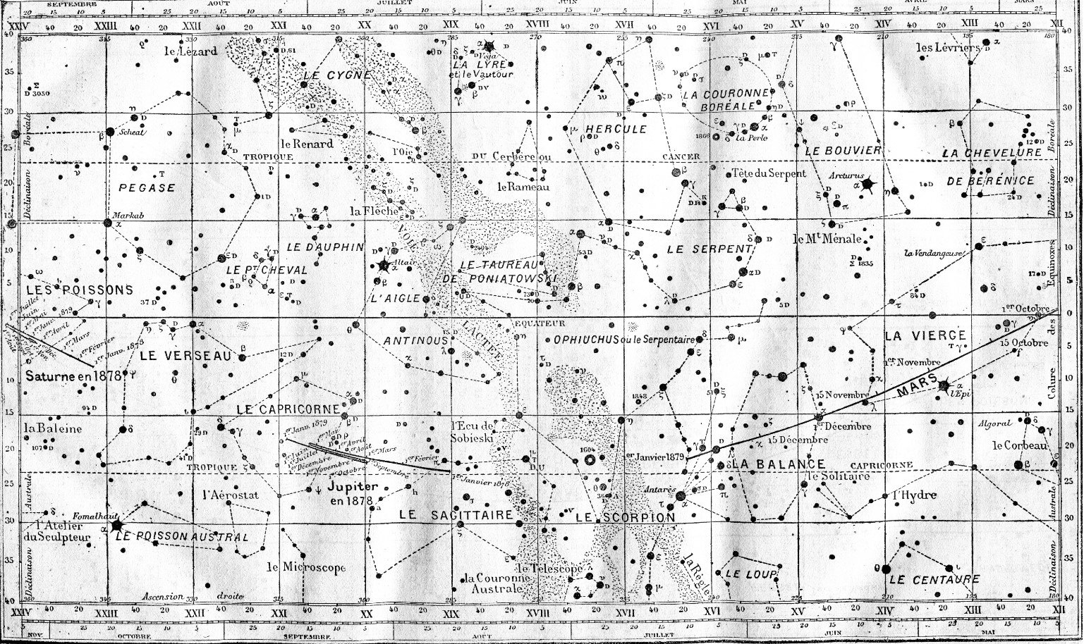 Star Chart Wallpaper Star Map Constellation Mural Wallpaper - Etsy
