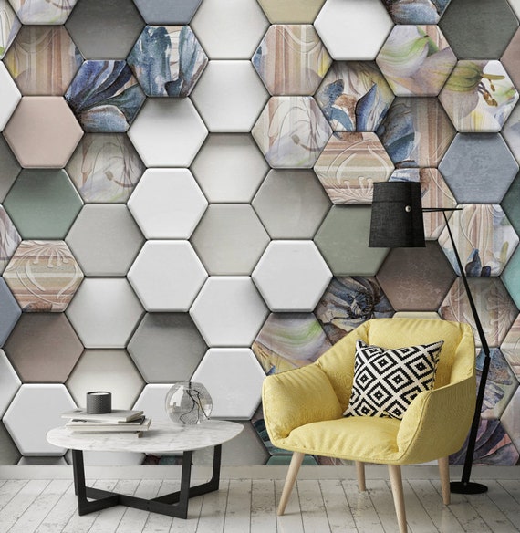 Hexagon Wallpaper 3d
