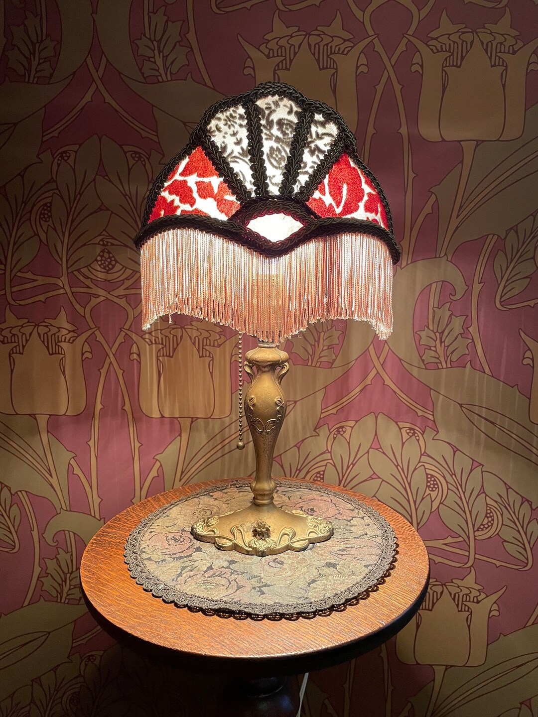 Mini Shelly Shade & Base - Etsy