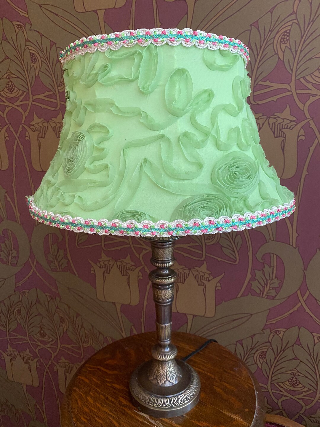 Apple Green Bell Lampshade - Etsy