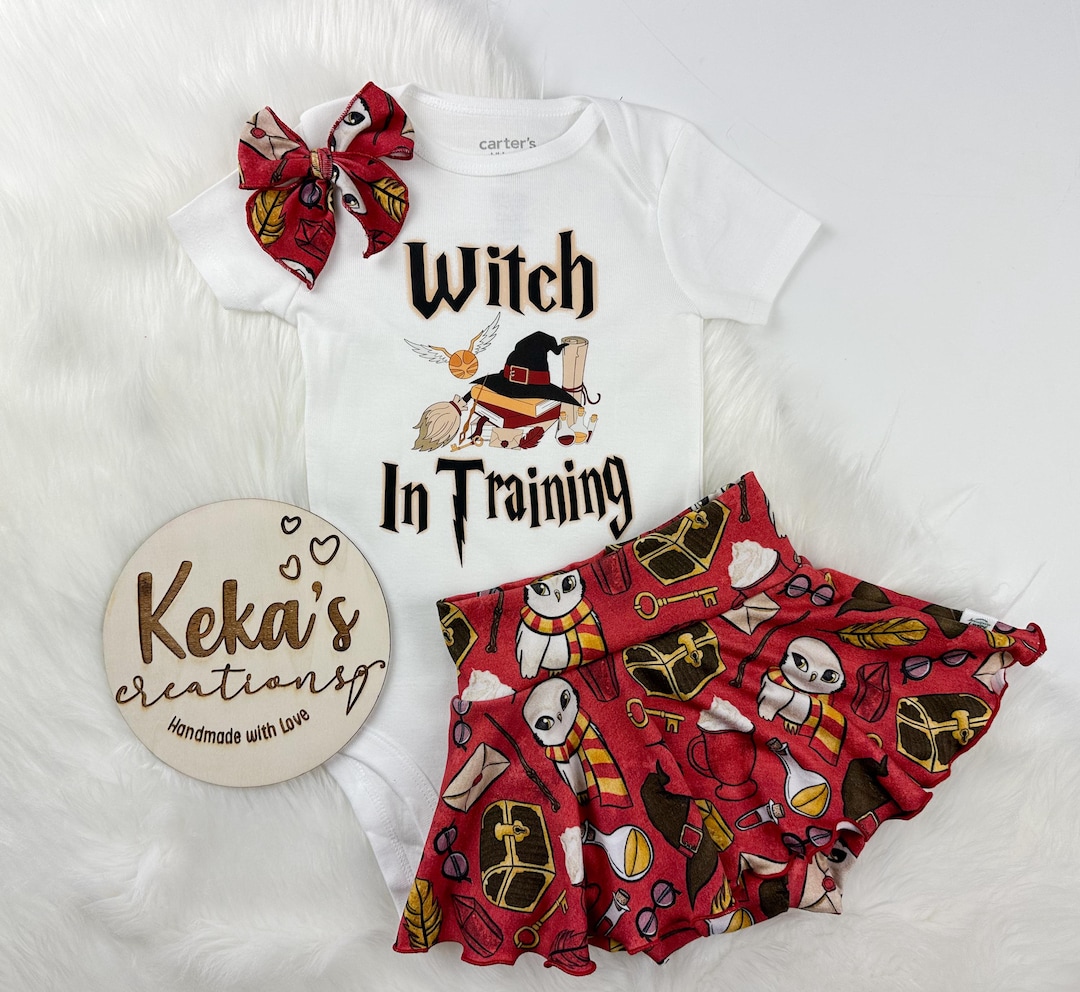 Cast the Spell - Girls Magical Outfit - Etsy