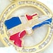 10K Solid Yellow Gold Dominican Republic Gold Charm Pendant With ...