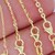 Solid 10K Gold Rolo Cable Chain, Diamond Cut Genuine 10K Gold Rolo ...
