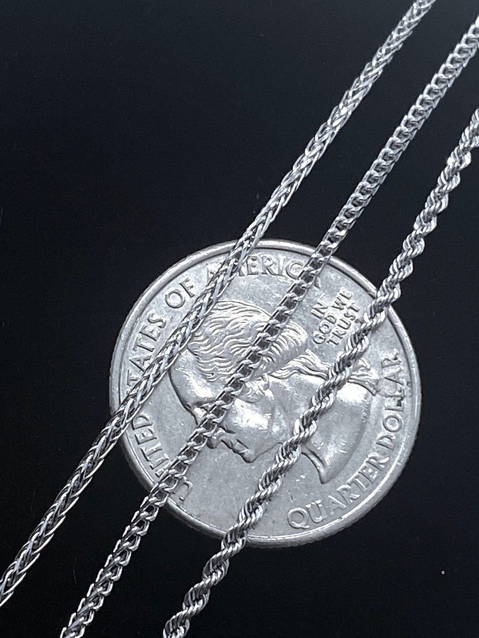 Solid Platinum Chain Genuine Solid Platinum Chain 1.5mm - Etsy