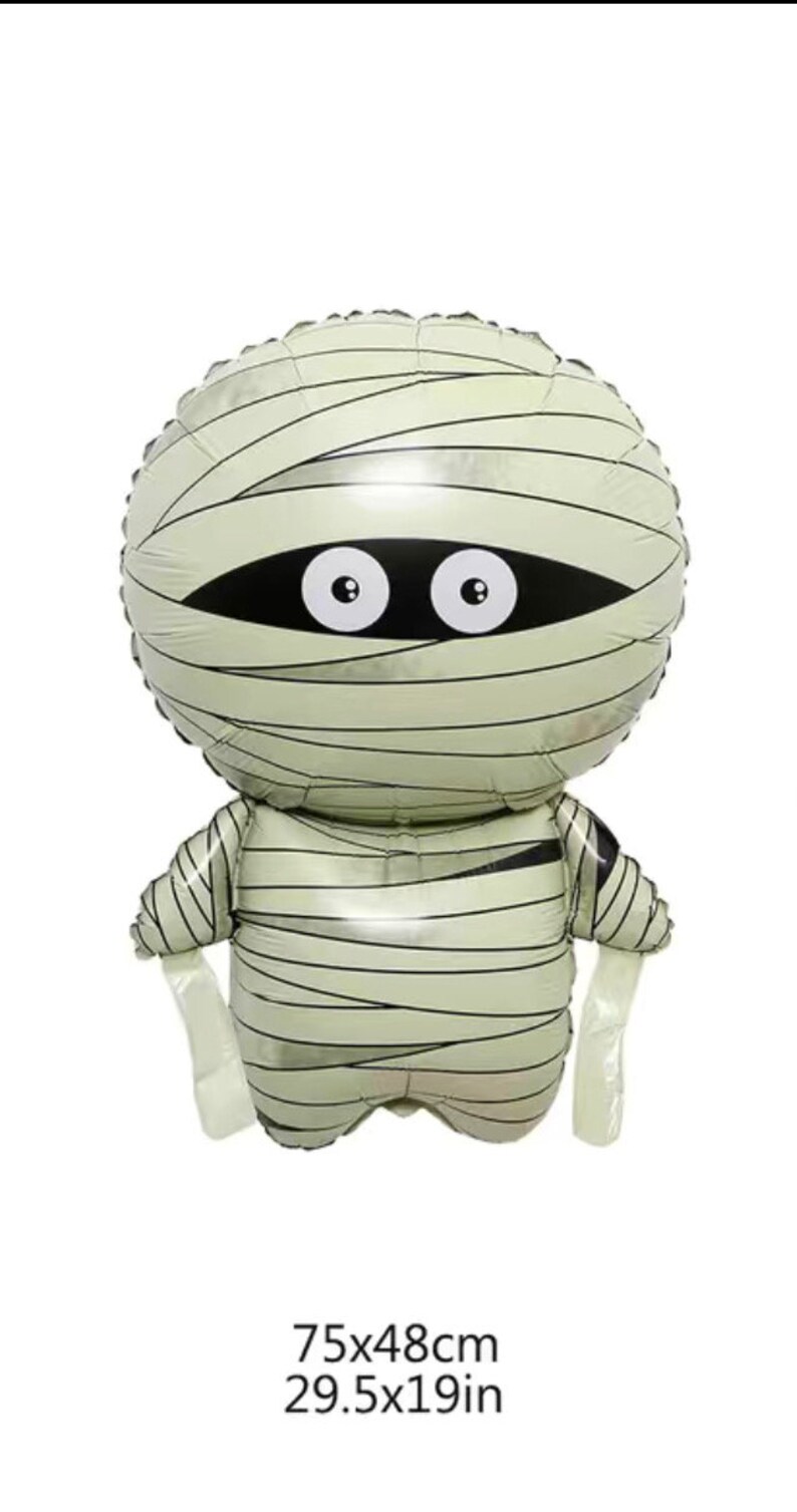 Halloween Mummy Balloon - Etsy