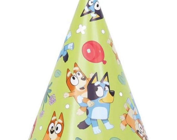 Bluey Party Hats - Etsy