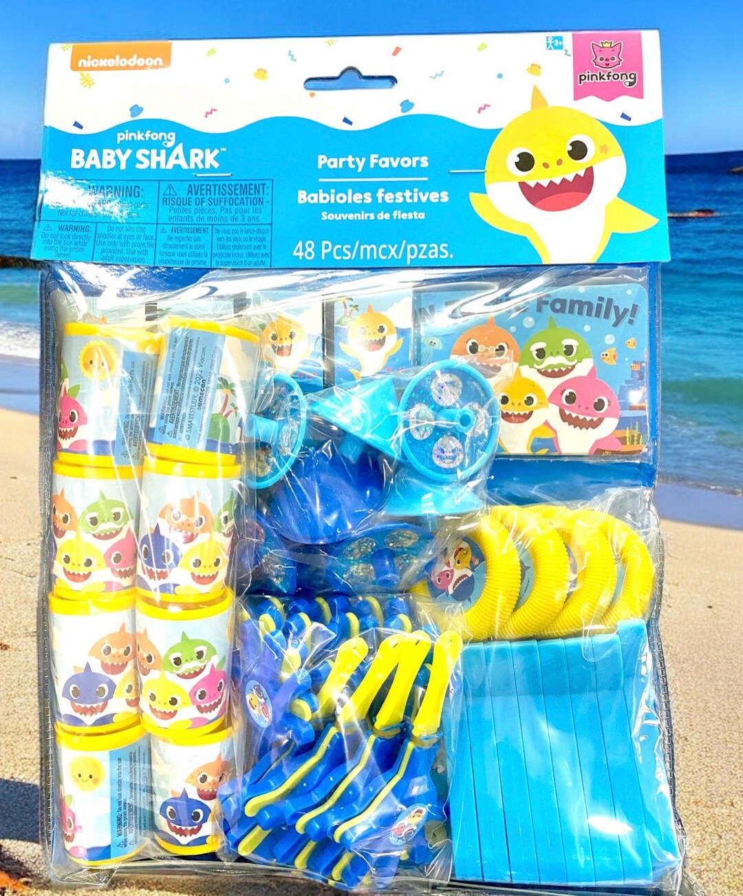 Licensed Peppa Baby Shark 48piece Favor Pack - Etsy