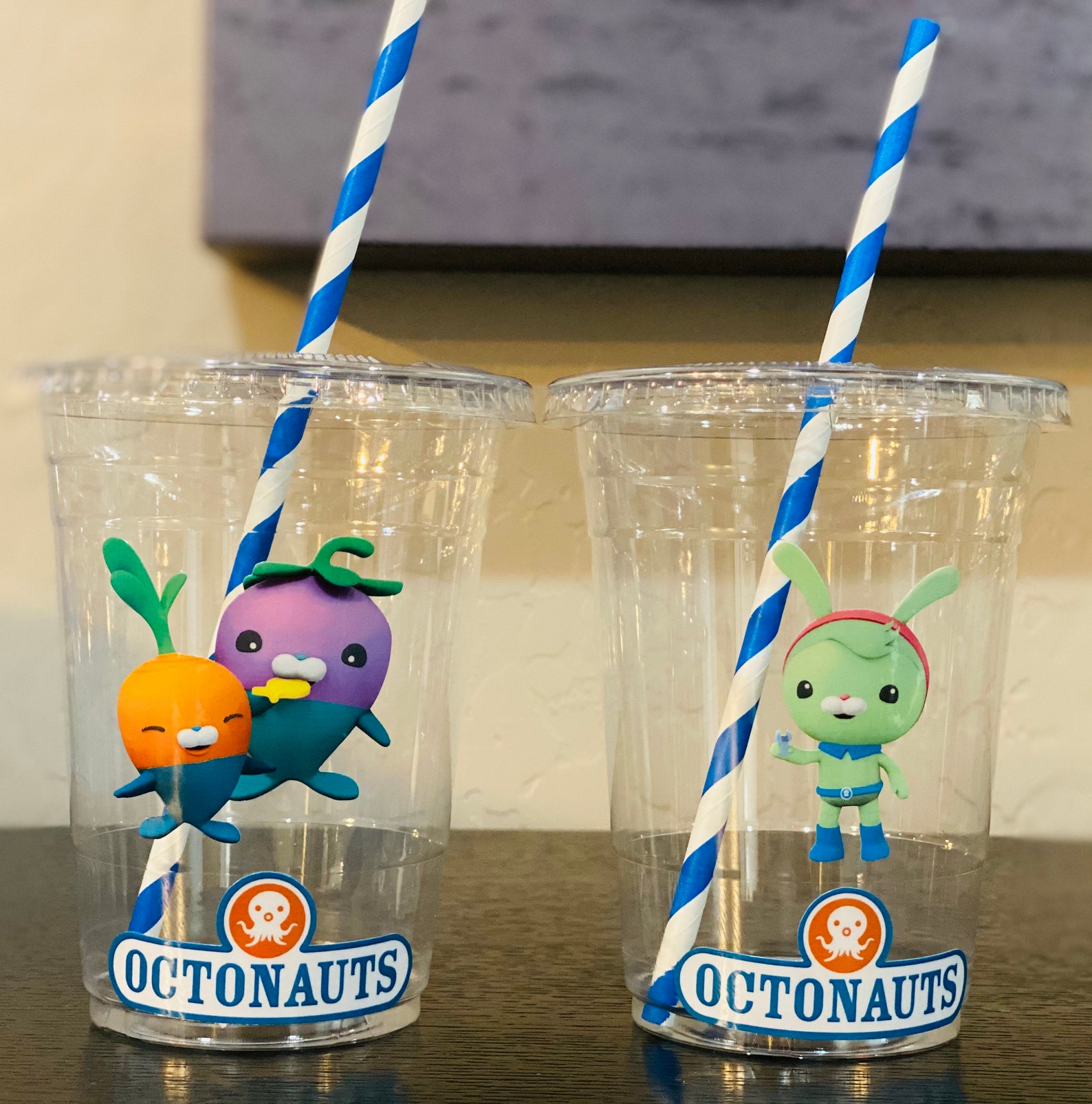 Ocean Creature Party Cups - Etsy