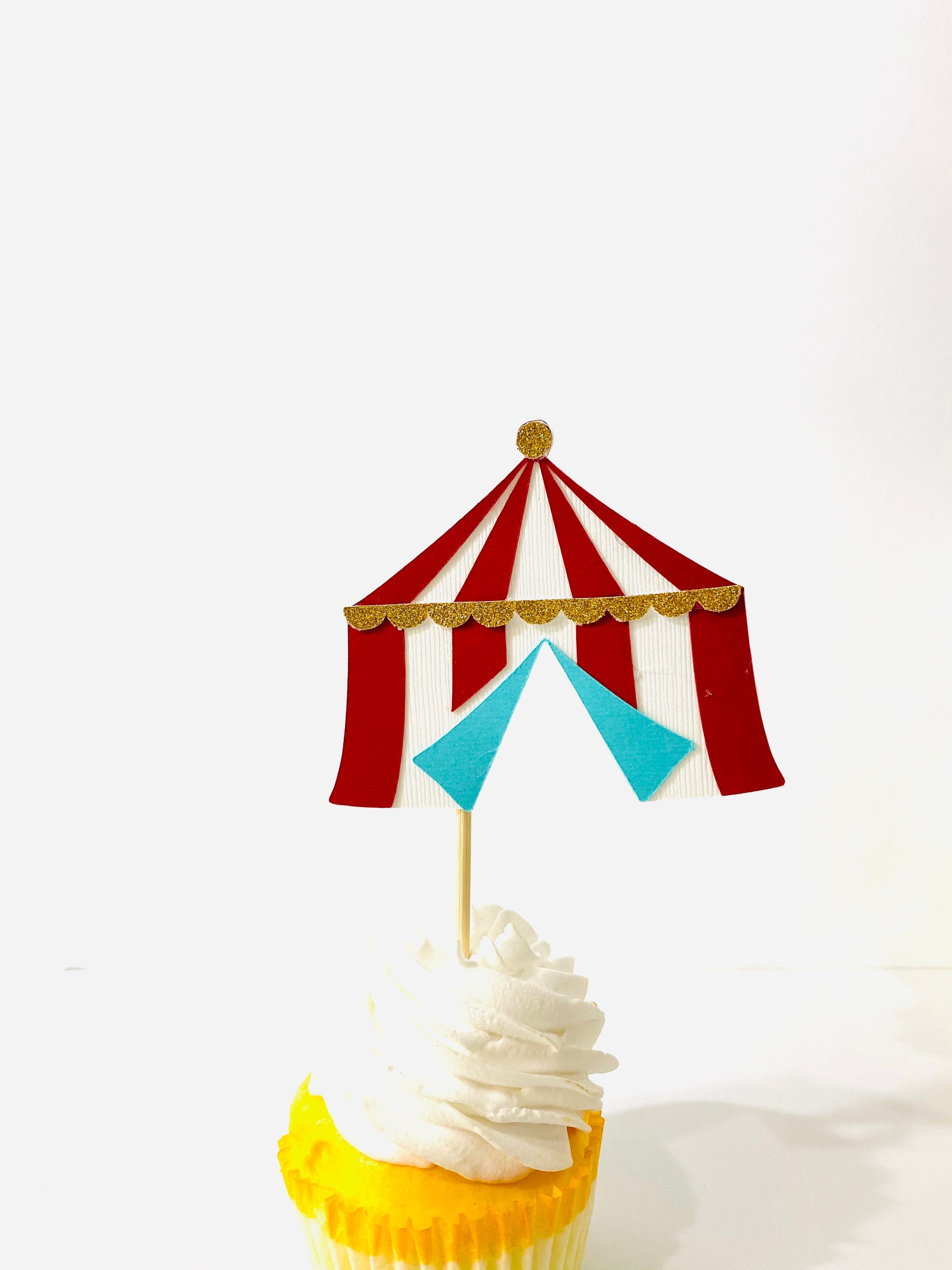 Carnival Cupcake Toppers - Etsy