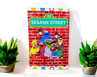 Canva Editable Sesame Street Chip Bags, Party Favors, Sesame Street ...