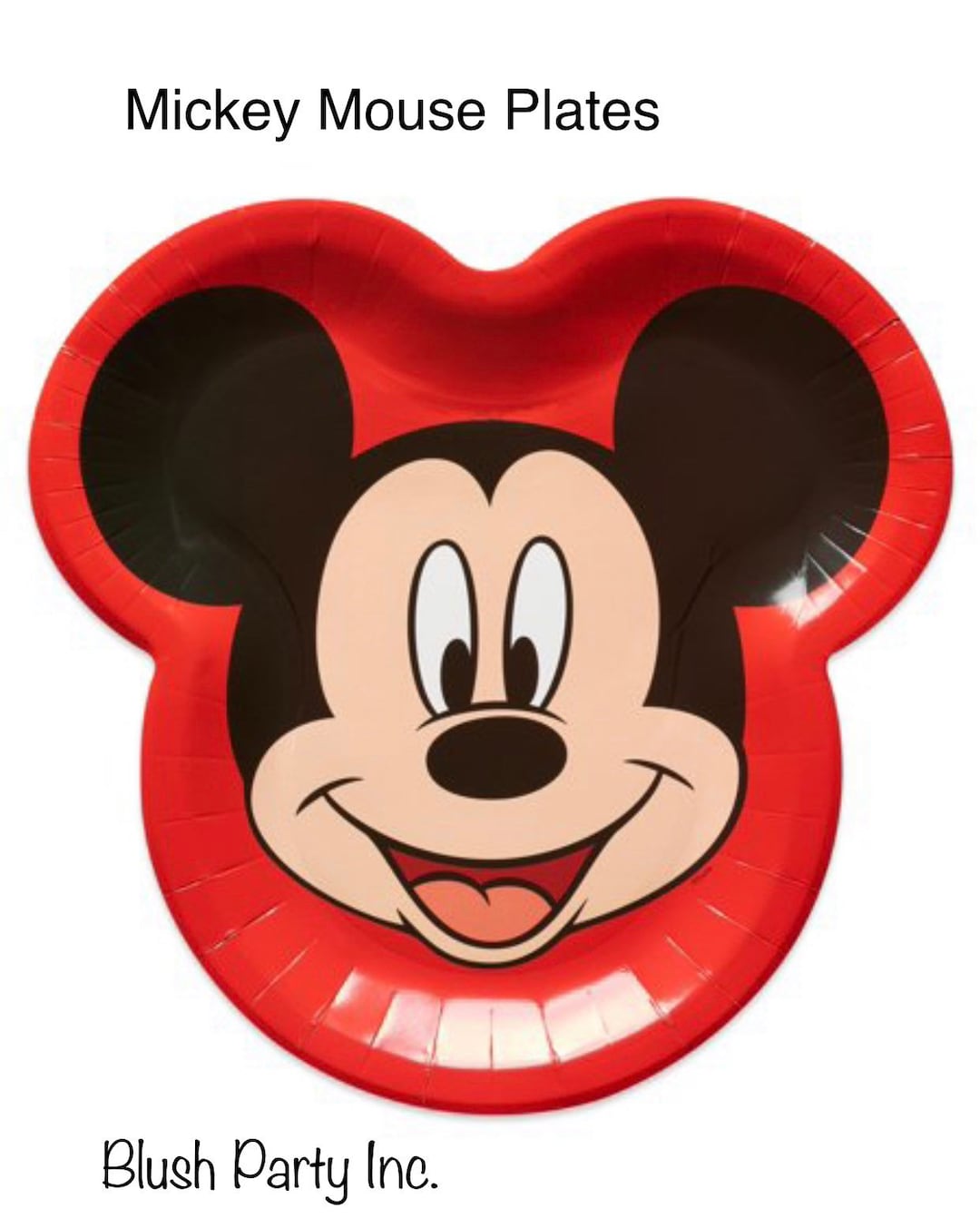 Licensed Mickey Mouse Plates/napkins - Etsy