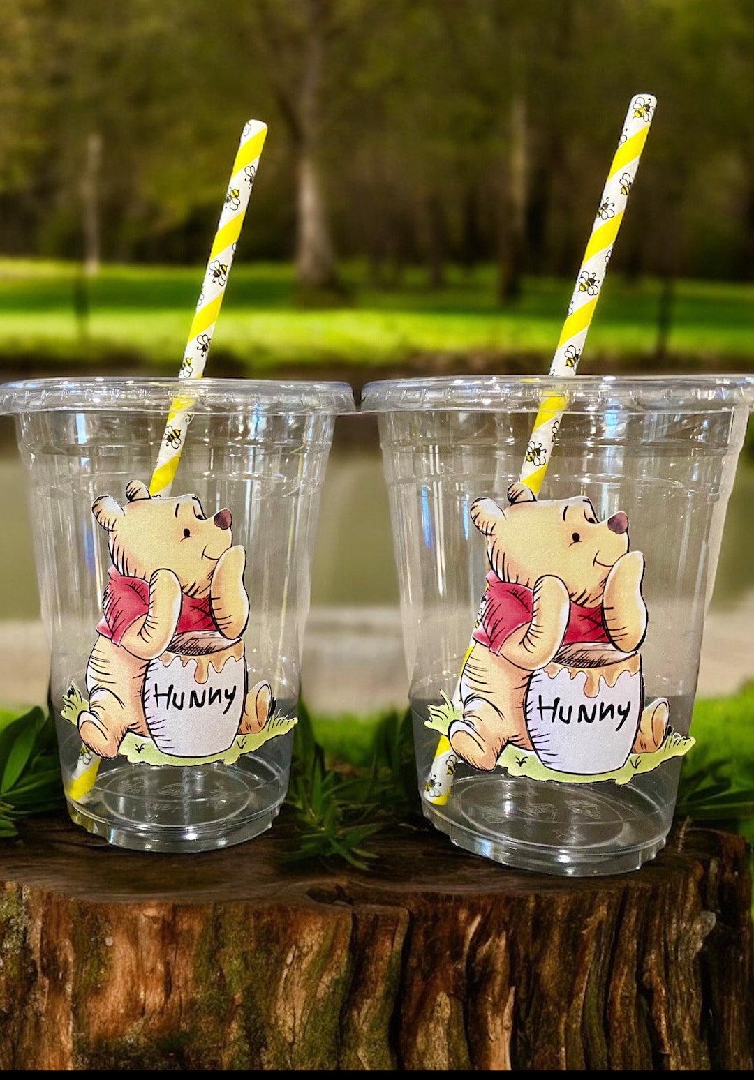 Winnie the Pooh Party Cups, Set of 8 - Etsy