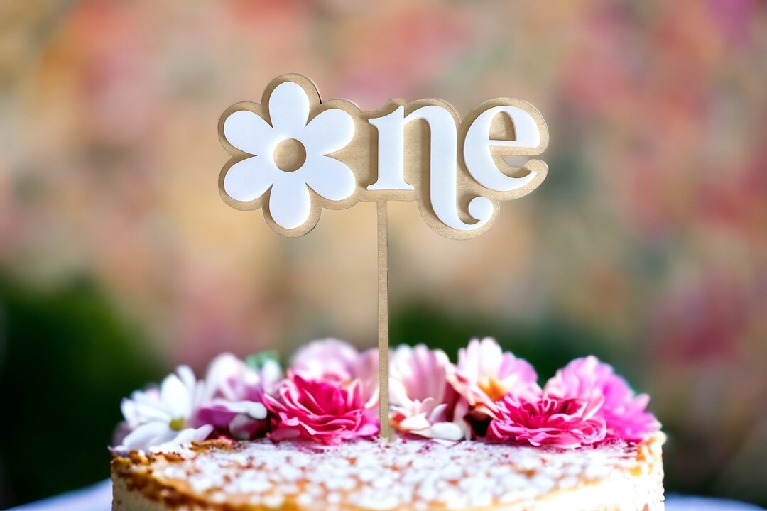 Daisy One Cake Topper - Etsy