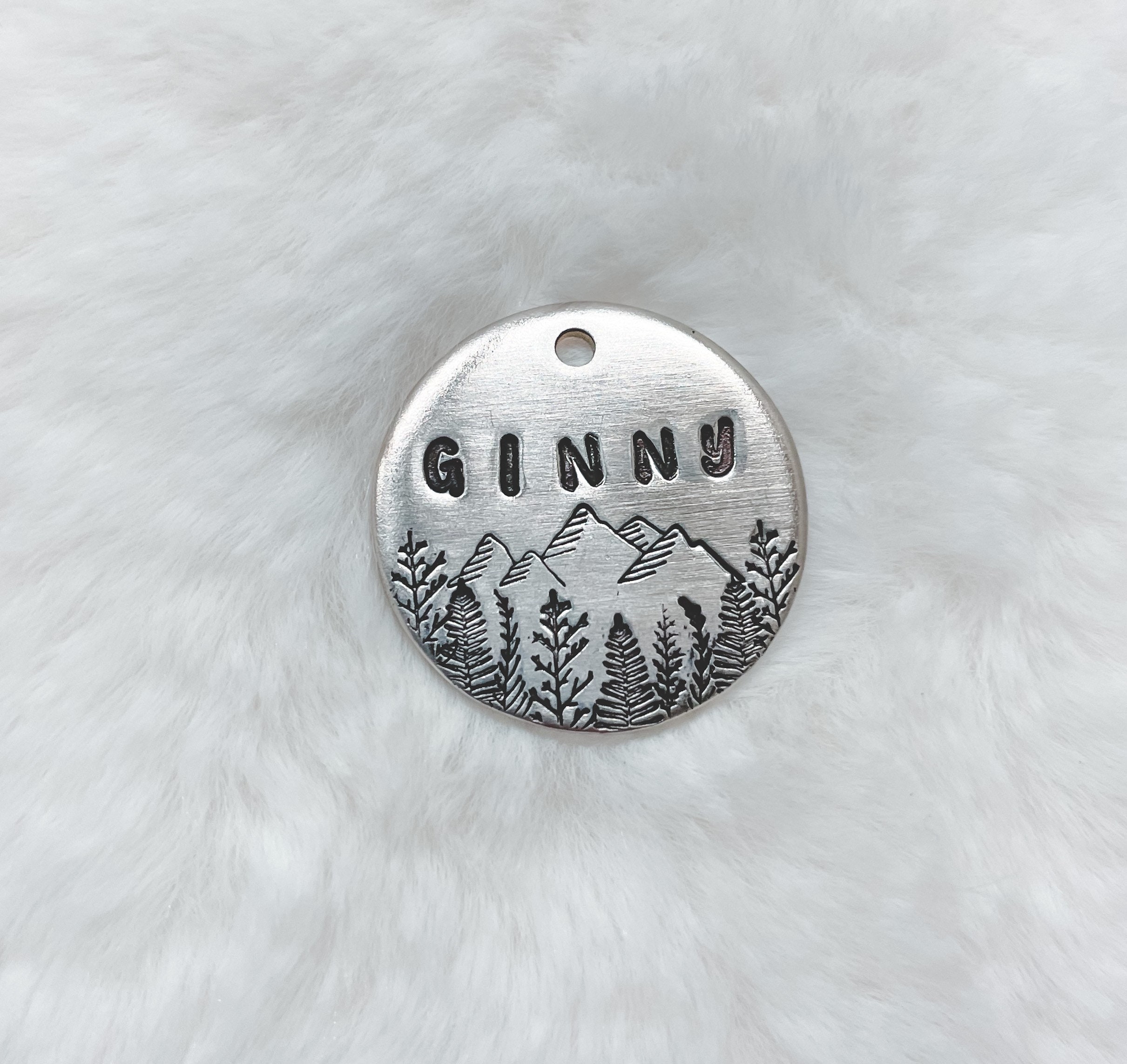 Mountain Dog Tag, Dog Tags, Adventure Dog Tags, Pet ID Tags, Custom Dog ...