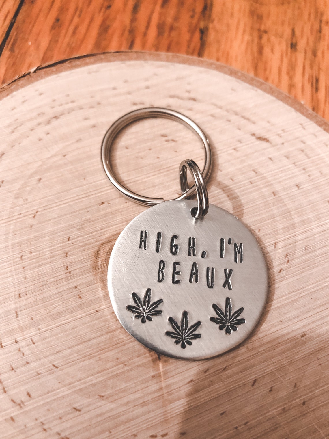 Weed Dog Tags high Im Pet ID Tags Dog Tags Pet ID - Etsy