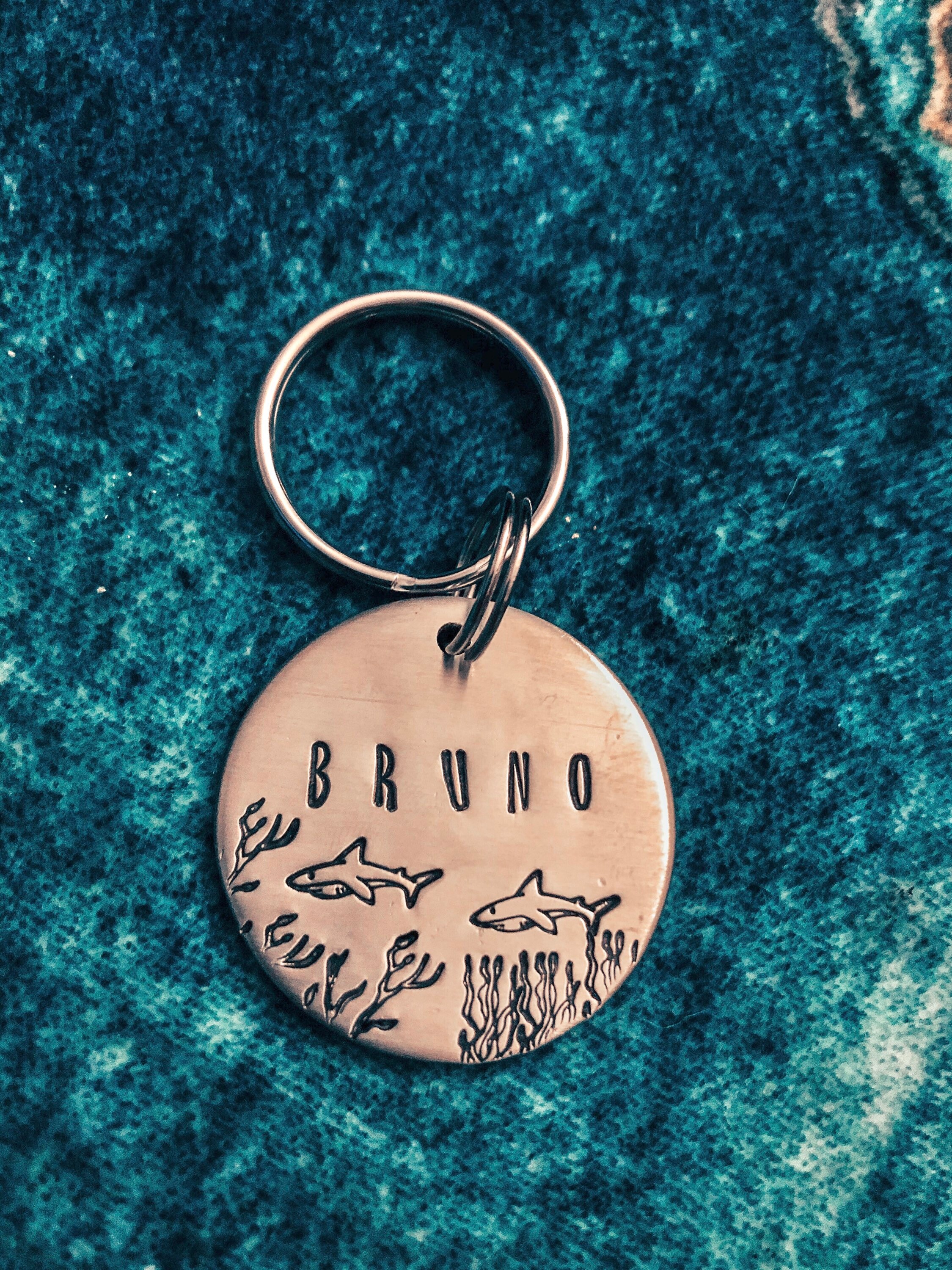 Shark Dog Tag : Custom Dog Tags for Pets Personalized Dog - Etsy