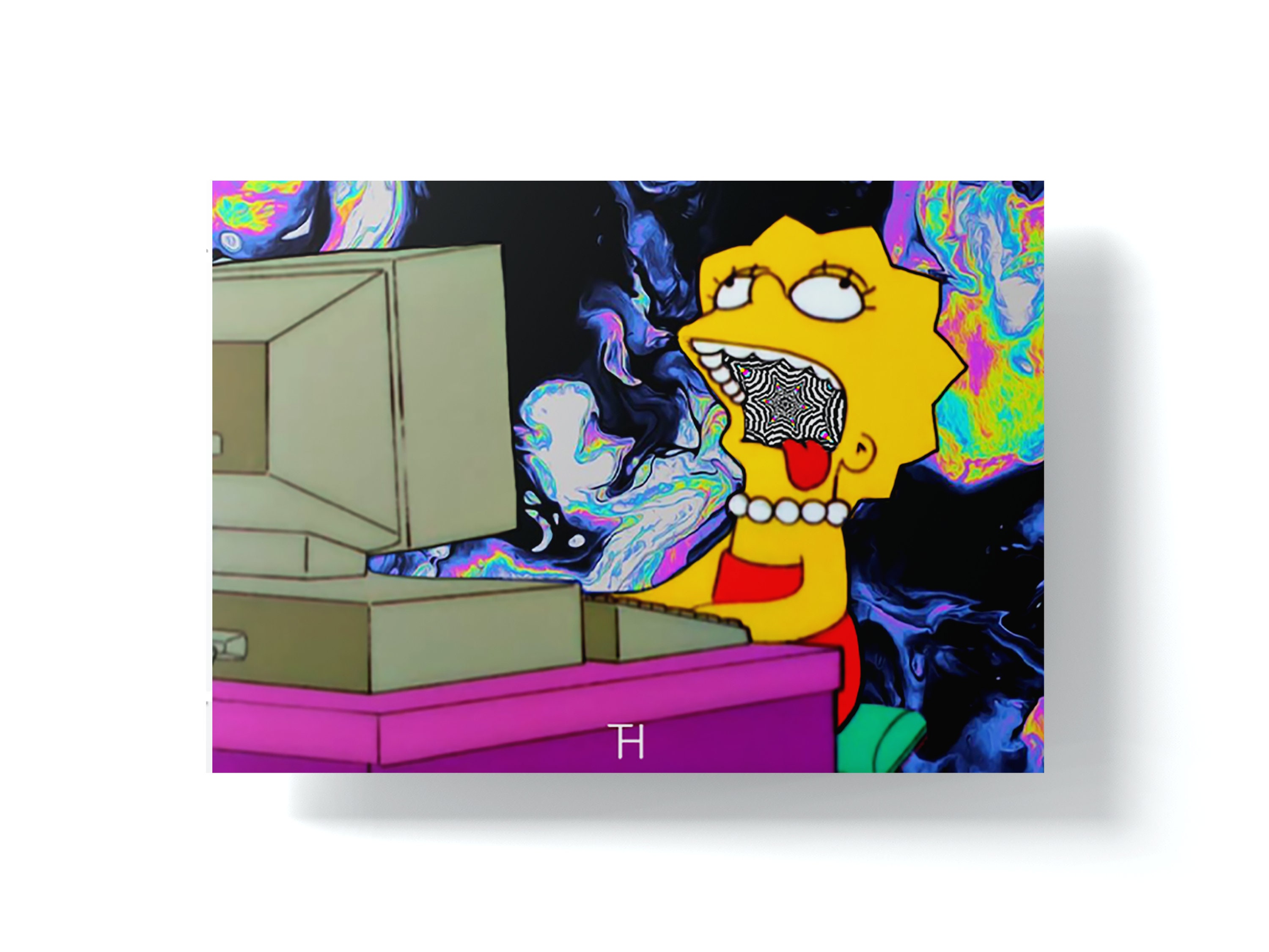 Trippy Bart Simpson Tumblr
