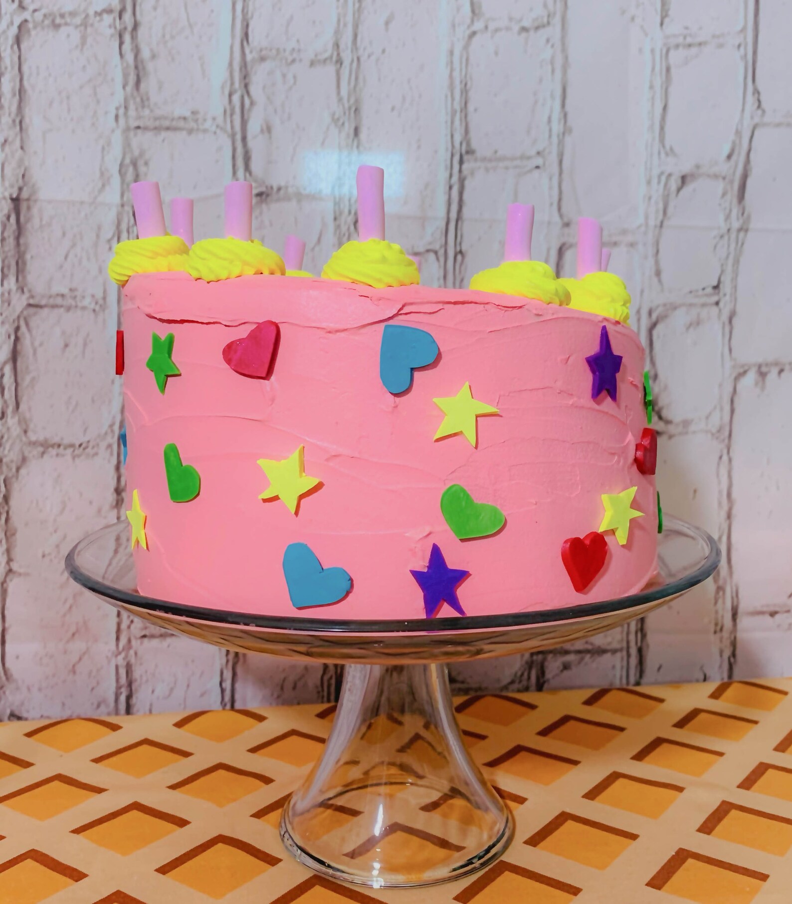 Max and Ruby Bunny Cakes Replica Prop Decor Birthday Hanging Decoration ...