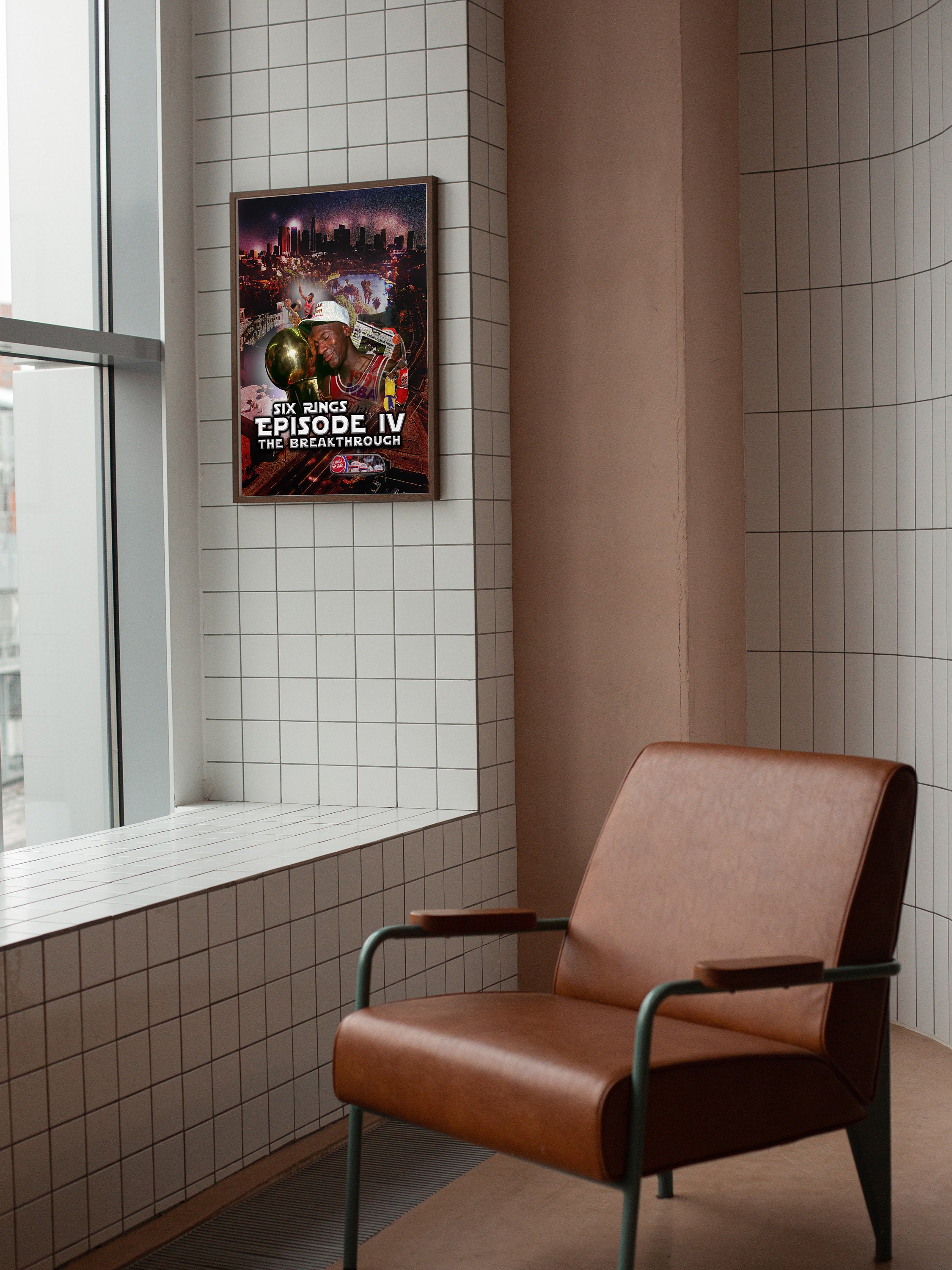 Michael Jordan - Movie Poster Series- Six Rings Saga - Episode VI - the ...