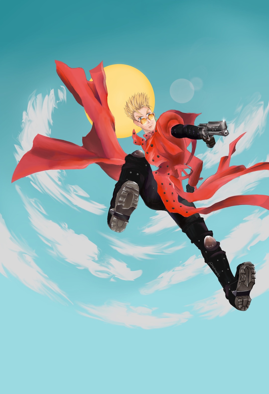 Vash the Stampede Prints - Etsy