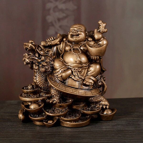Laughing Buddha Statue Money - Etsy