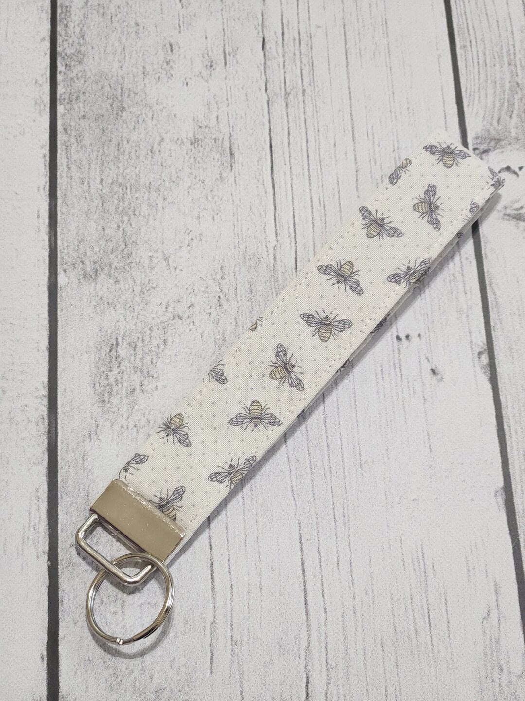 Busy Bumble Bee Keyfob/keychain Wristlet - Etsy