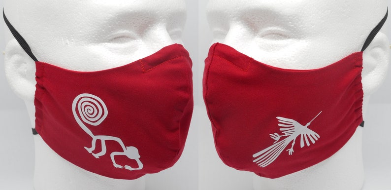 Peruvian Themed Mask Reusable 100% Cotton With Filter - Etsy