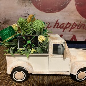 Personalized Rustic Farmhouse Table Top Truck - Wedding Centerpiece or ...