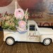 Personalized Rustic Farmhouse Table Top Truck Wedding Centerpiece or ...