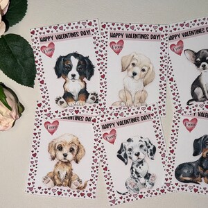 Printable Valentine Cards Instant Digital Download, Cute Watercolor ...